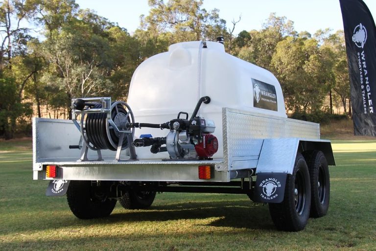 Wrangler 2,000L Fire Fighter Trailer | Water Tank Trailer