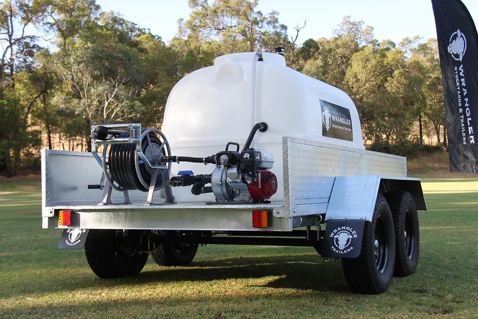Wrangler 2,000L Fire Fighter Trailer | Water Tank Trailer