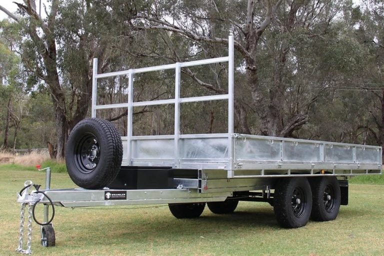 Wrangler Flatbed Trailers Australia | Flat Top Trailers