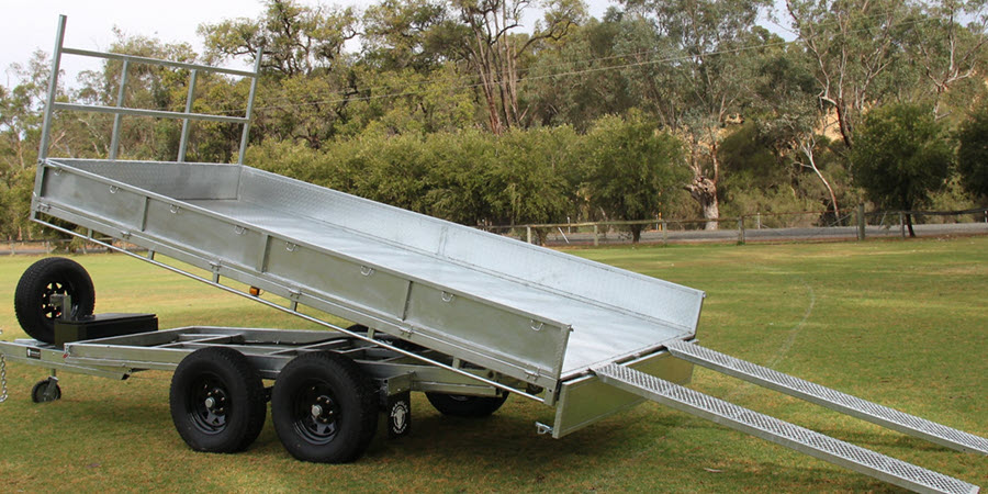 Wrangler Tipping Flatbed Trailers | Tipping Trailer For Sale